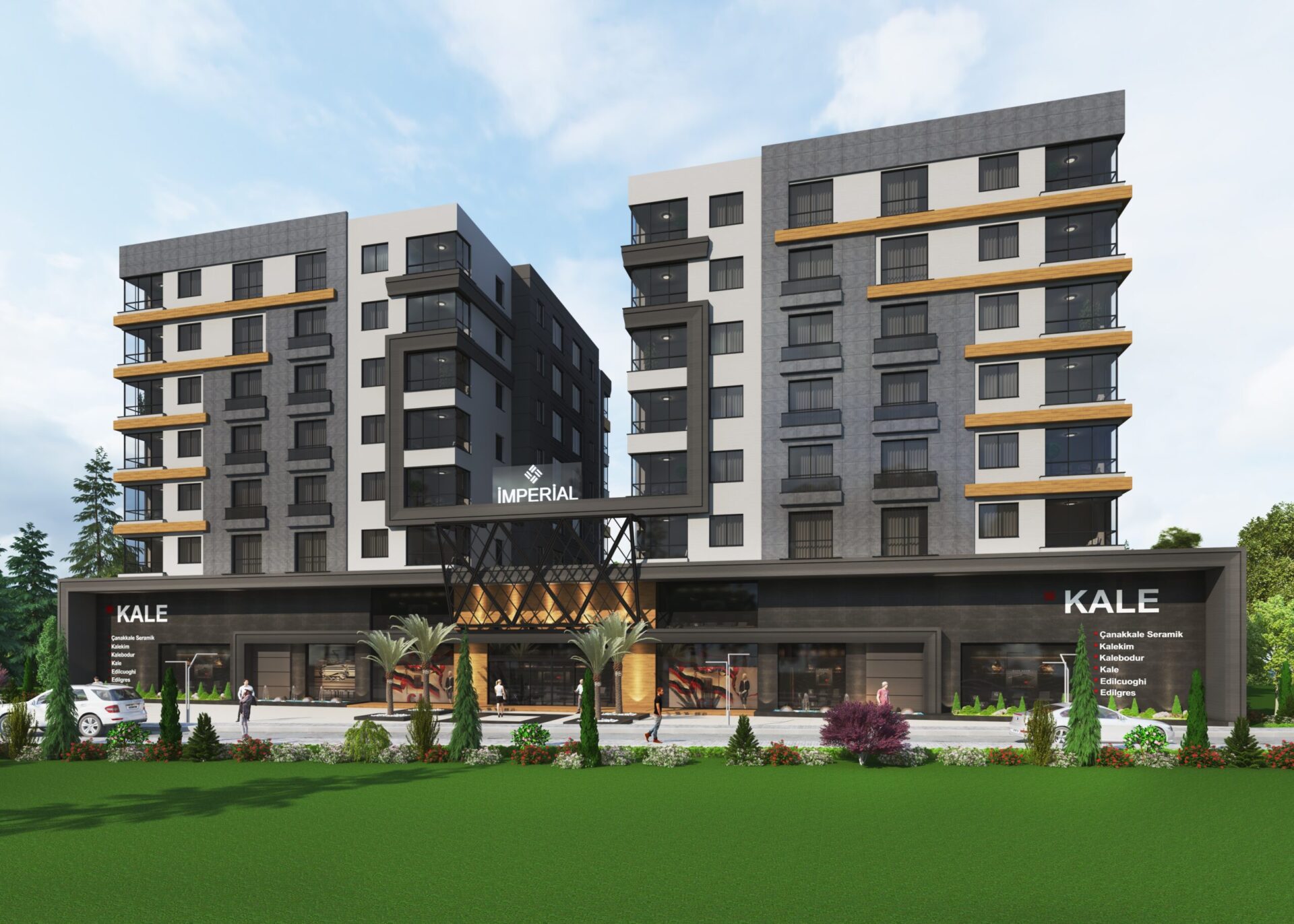 İMPERİAL BATMAN DIŞ CEPHE - Ragide Mimarlık